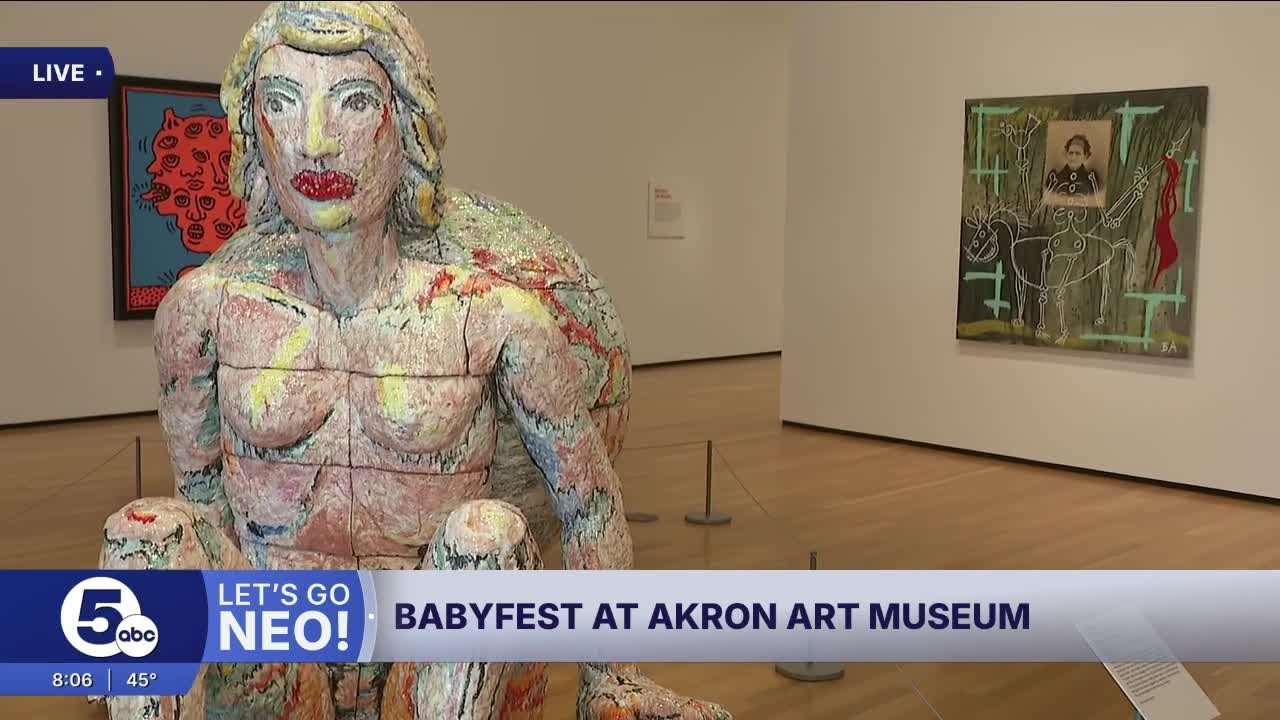 Tiny builders take over Akron Art Museum for free day of family fun