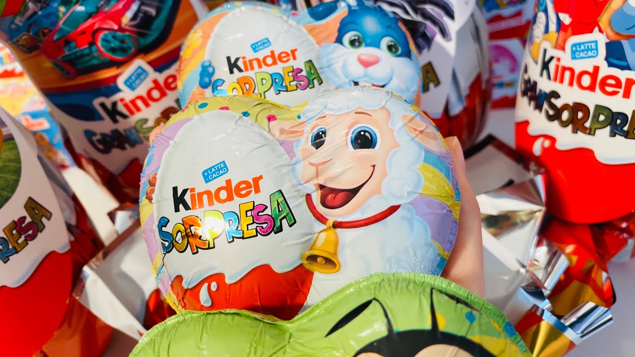 Easter Kinder Surprise ASMR Unboxing 
