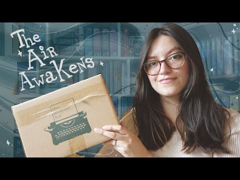Air Awakens series Unboxing | The Bookish Box editions