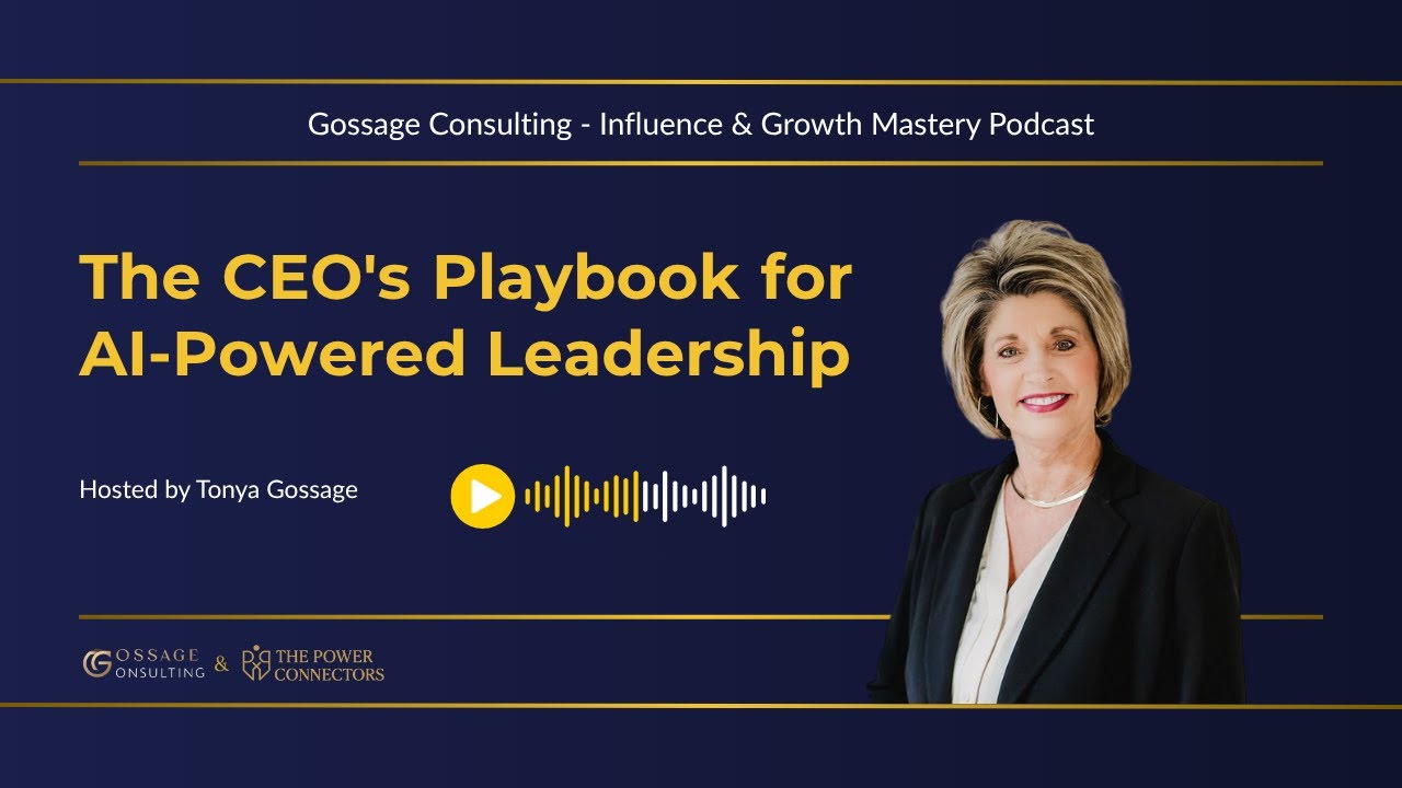 The CEO's Playbook for AI-Powered Leadership