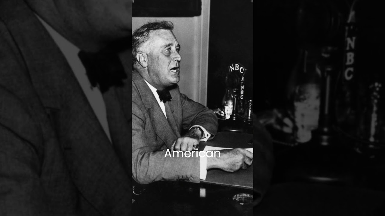 FDR's Fireside Chats! #history #historyshorts