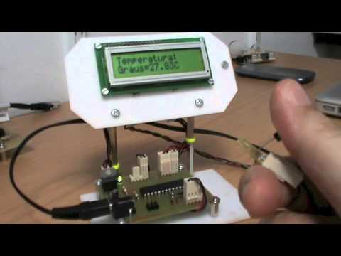 JQ-Duino LCD Thermometer + sensor LM35