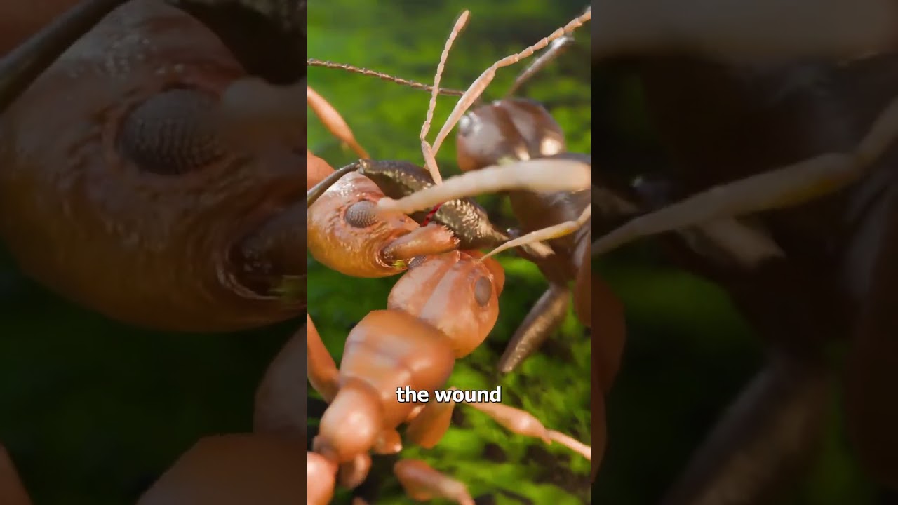 Ants Perform Amputations To Survive 🤯