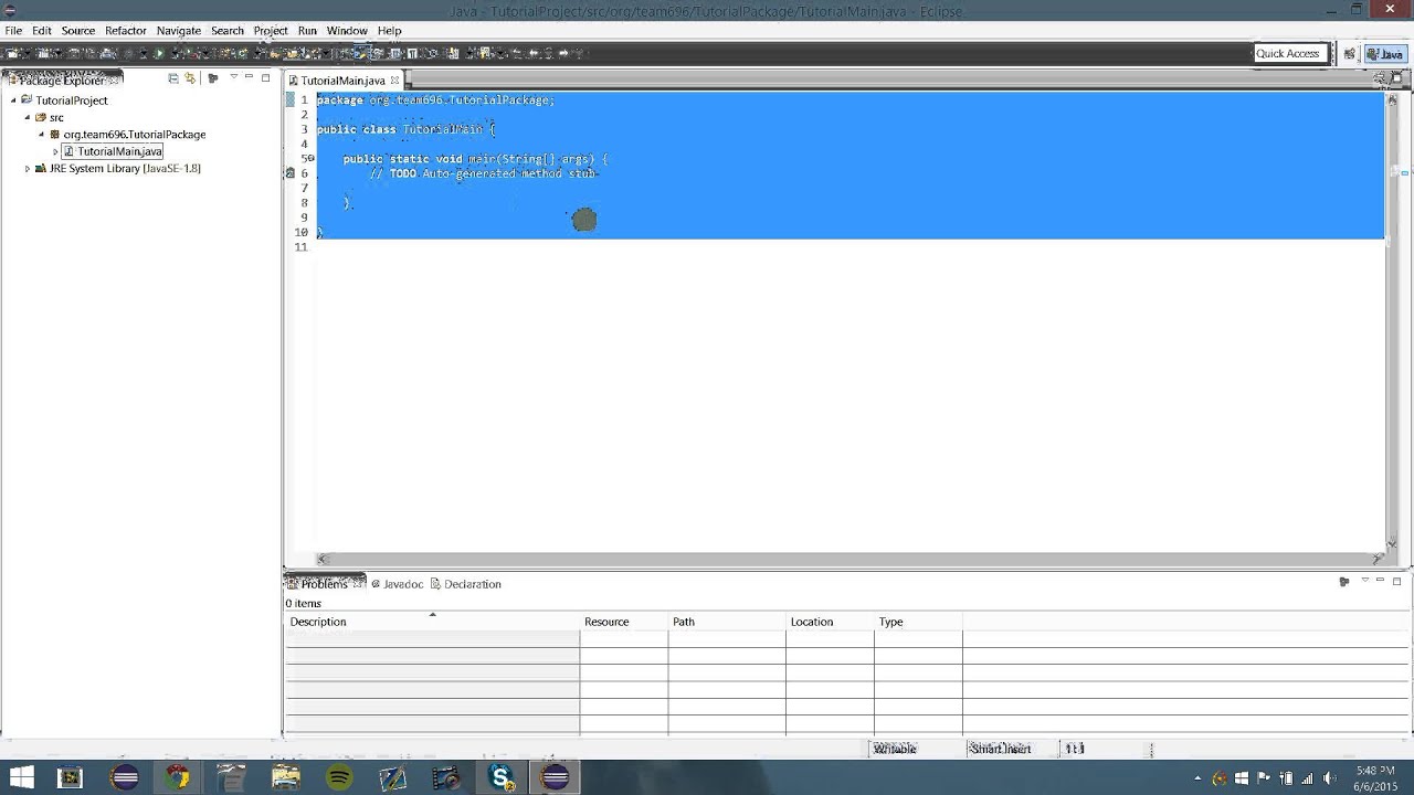 Java Eclipse Tutorial Episode 1: Installation, setup, Hello World!