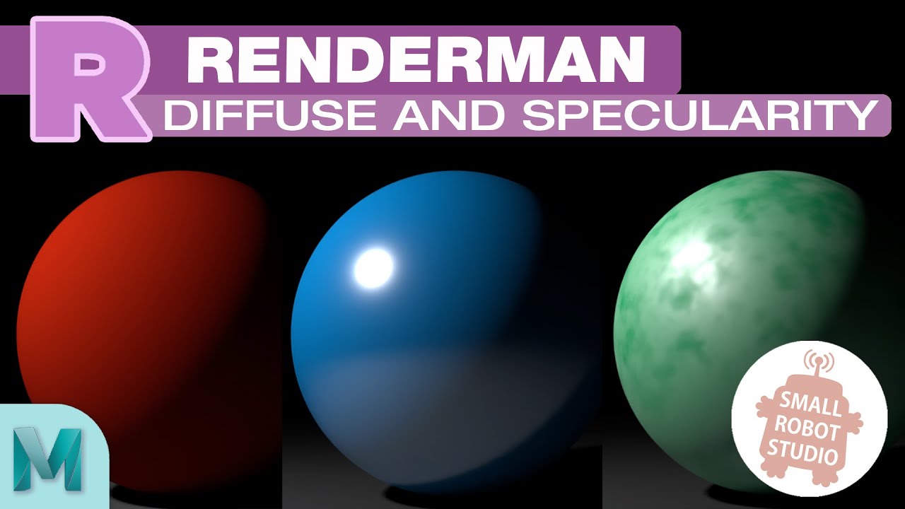 Renderman 23 PxrSurface Diffuse & Specular Tutorial