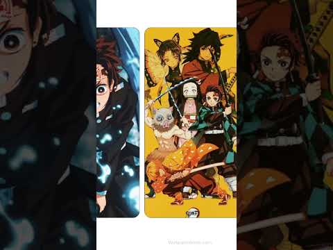 Best Wallpapers For Demon Slayer Fans ππ Top 15 Best Demon Slayer Wallpapers #shorts