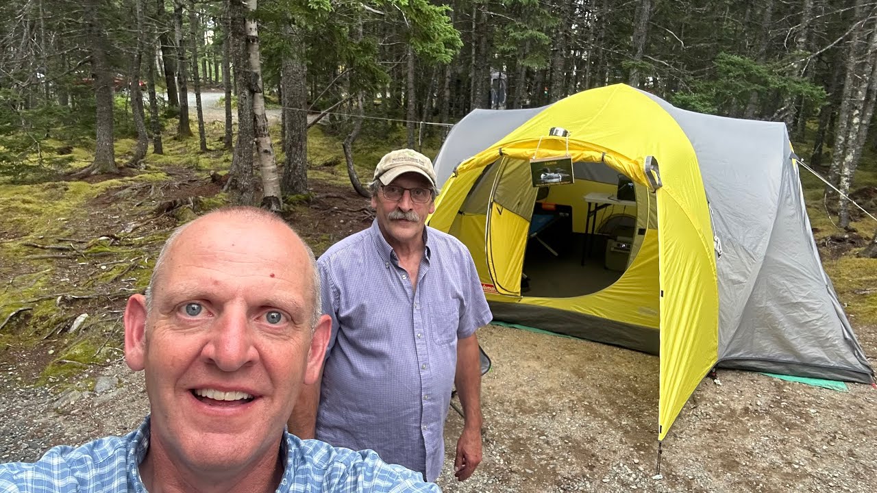 Camping at Malady Head Campground | Exploring Terra Nova National Park area, Newfoundland