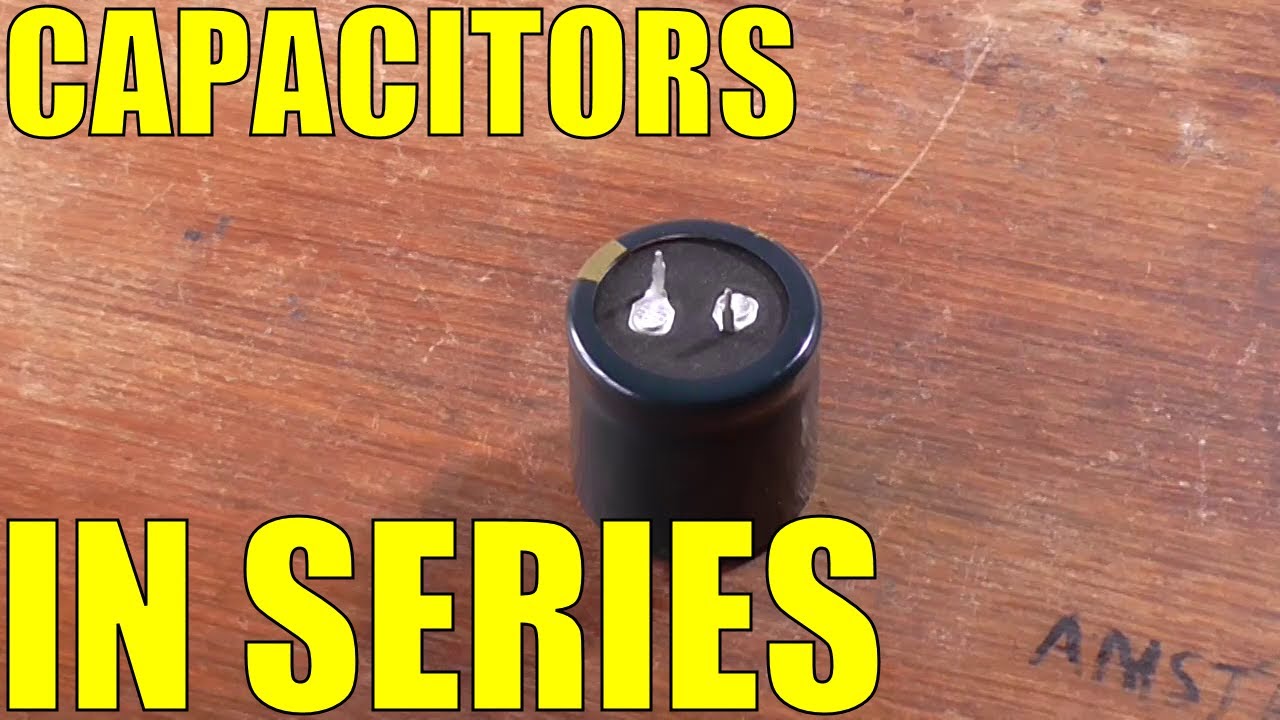Common Misconception about Capacitors (Capacitors in Series)