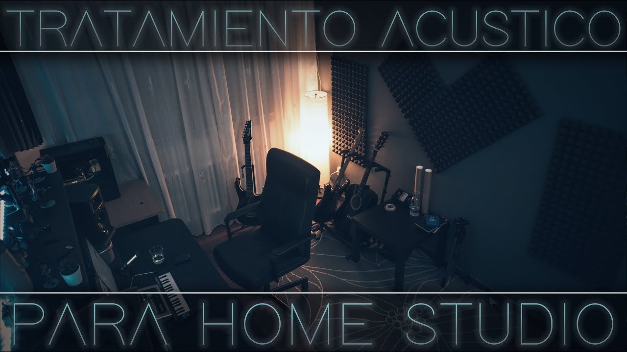 TRATAMIENTO ACUSTICO BASICO para HOME STUDIO