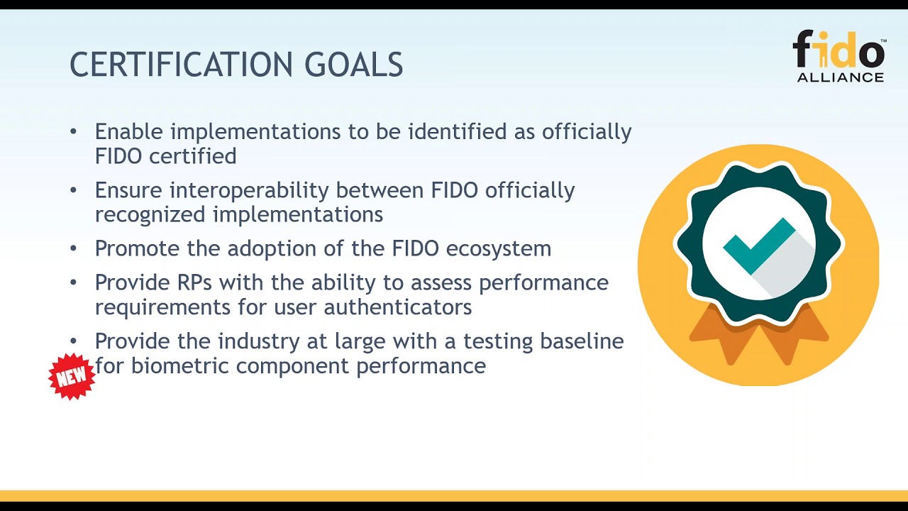 FIDO Certified Program Updates