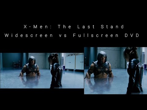 I'm The juggernauts | X-Men The Last Stand | Widescreen vs Fullscreen DVD