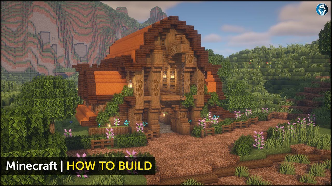 Minecraft Tutorial | Fantasy Barn - Minecraft Builders