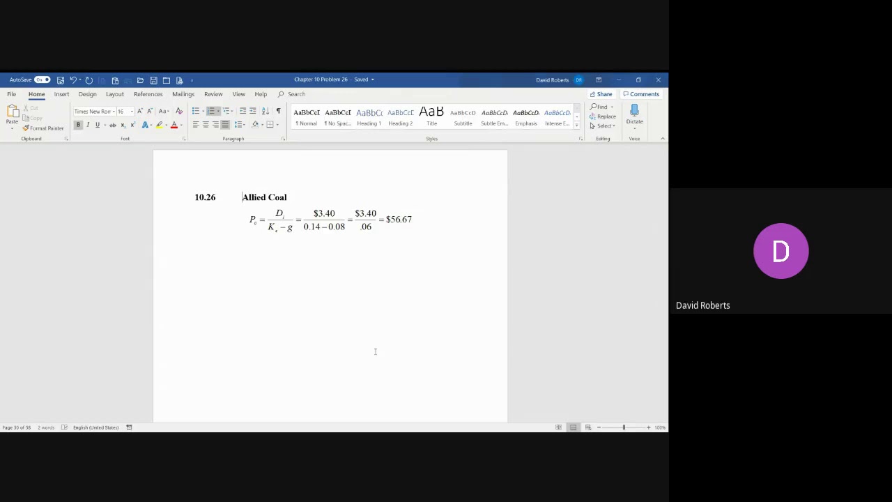 Chapter 10 Problem 26