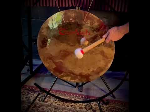 Turkish Hand Hammered 24" Wind Gong Sound Sample | Reverb
