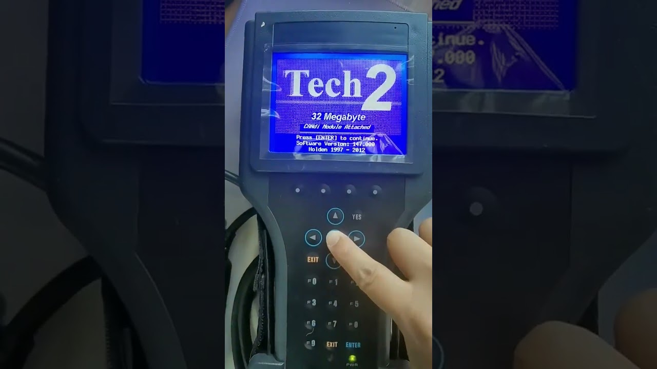 How to connect Candi module and cables with GM tech2 scanner