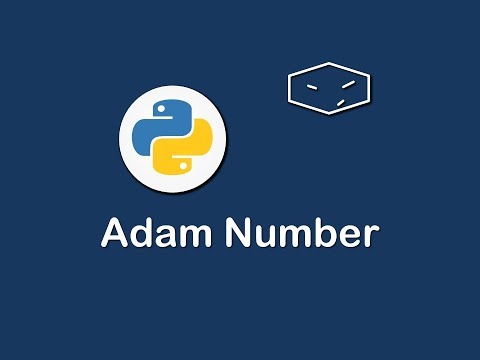 Learn adam number in python - Mind Luster