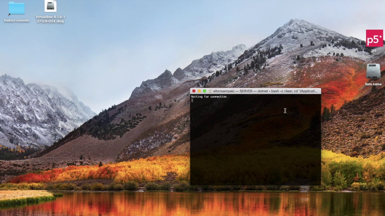 simple chat console application c# -server-client