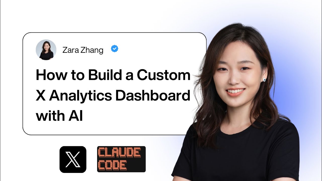 How to Build a Custom X Analytics Dashboard with AI (No Code Tutorial)