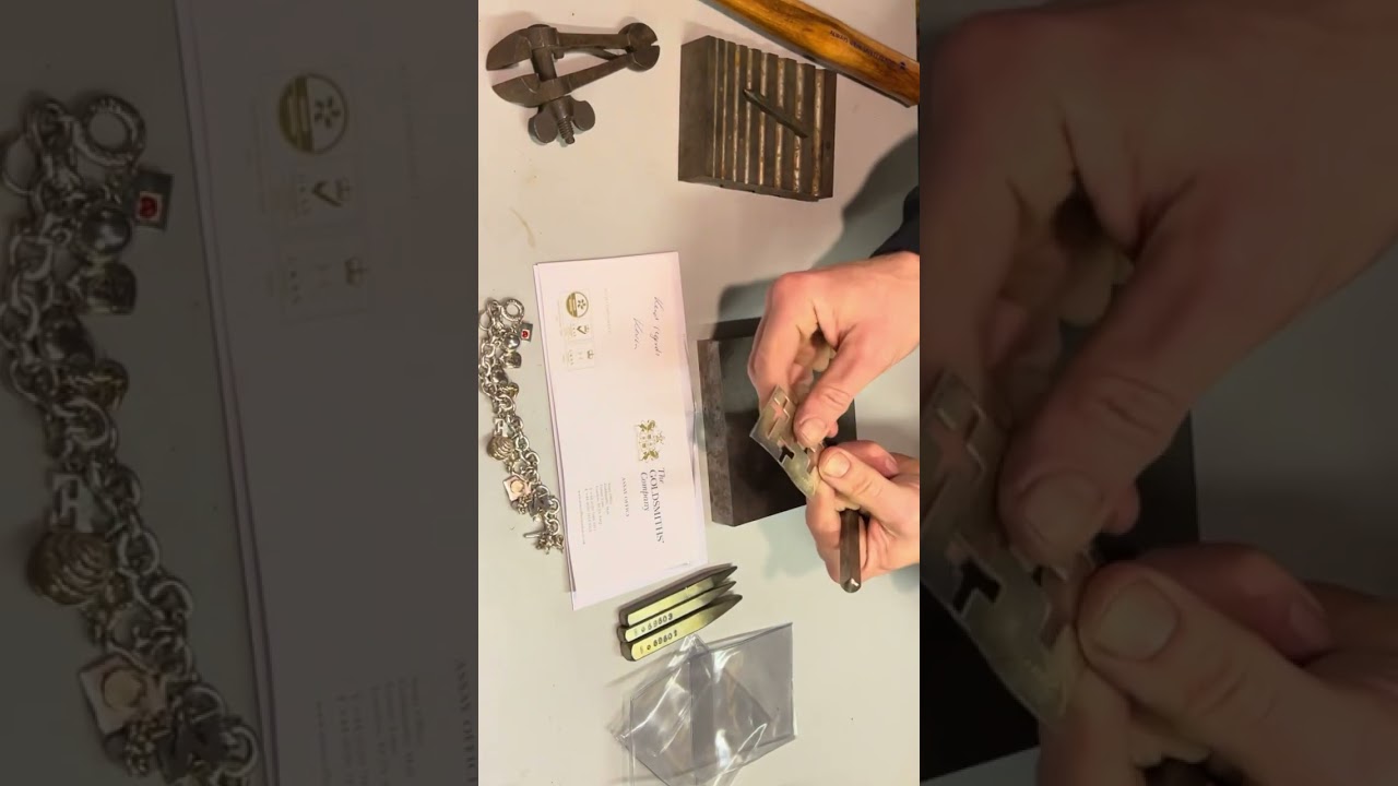 Hand-Stamping Hallmarks: My Tip for a Perfect Impression