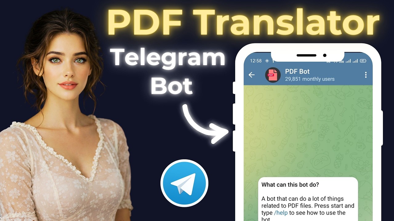 PDF Translator Bot Telegram