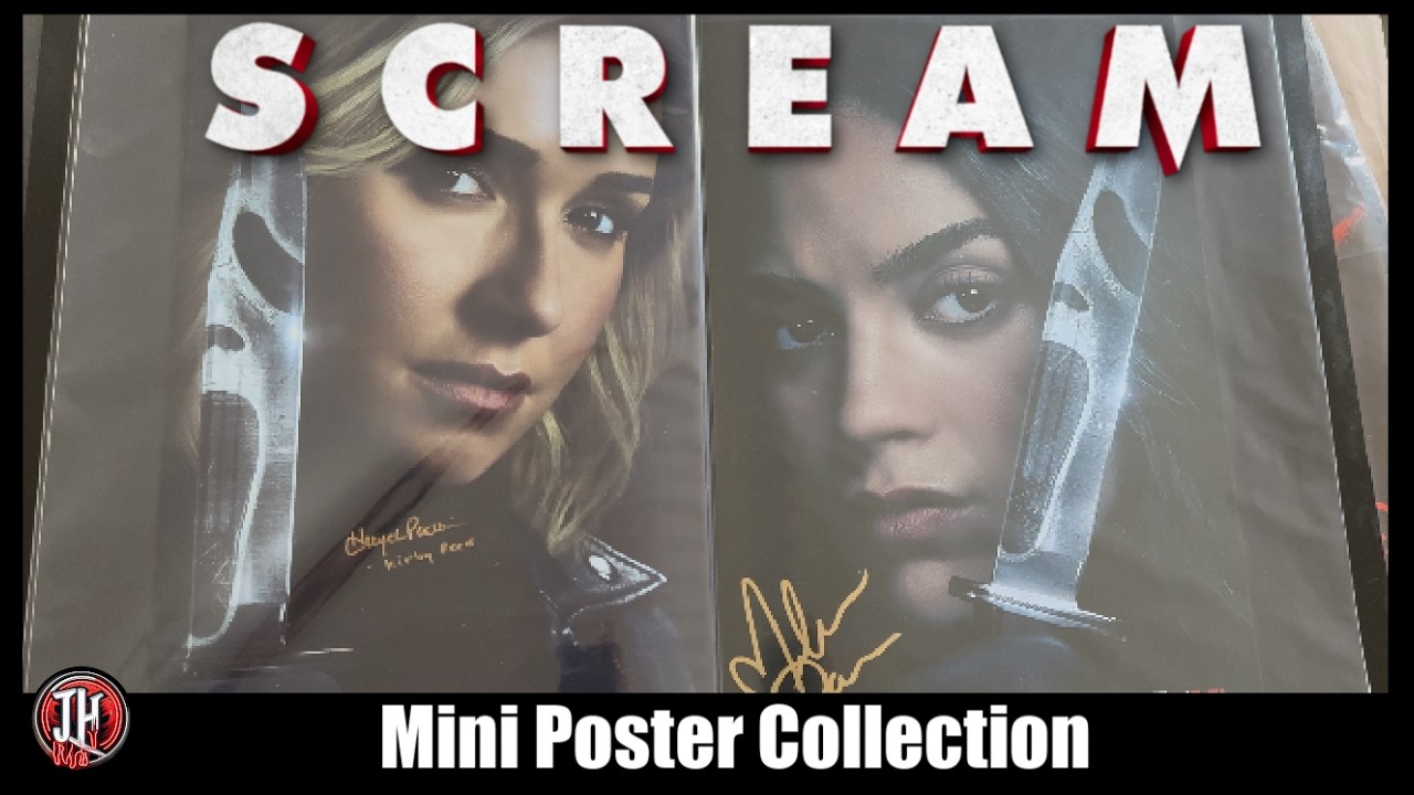 My Scream Signed Mini Posters