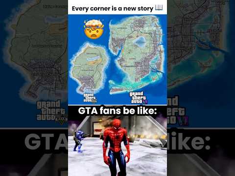GTA 6 Map vs GTA 5 Map… Bro 😂🌎