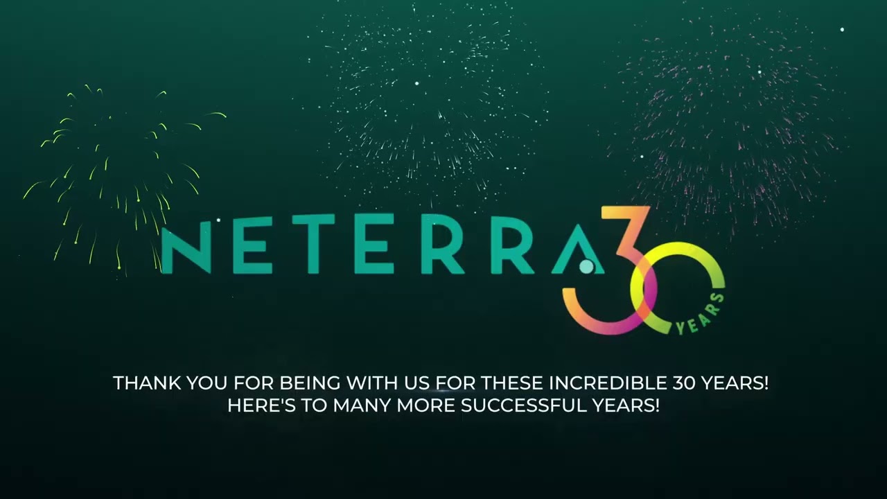 Neterra 30th Anniversary New Logo Reveal