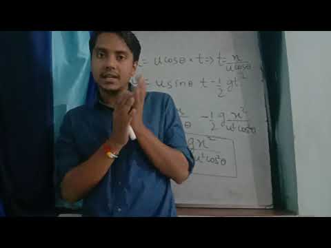 Trajectory- Meaning and equation formation