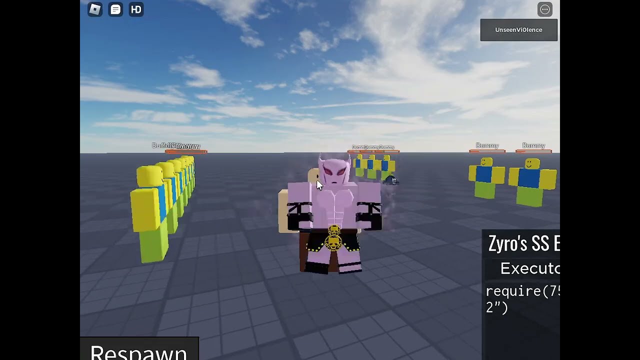 Roblox script showcase #3\ Killer queen