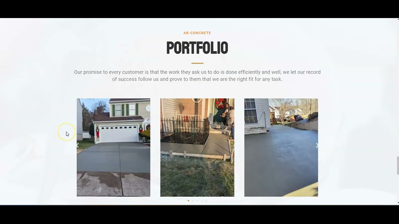 AR Concrete | Concrete Contractors Clinton MD