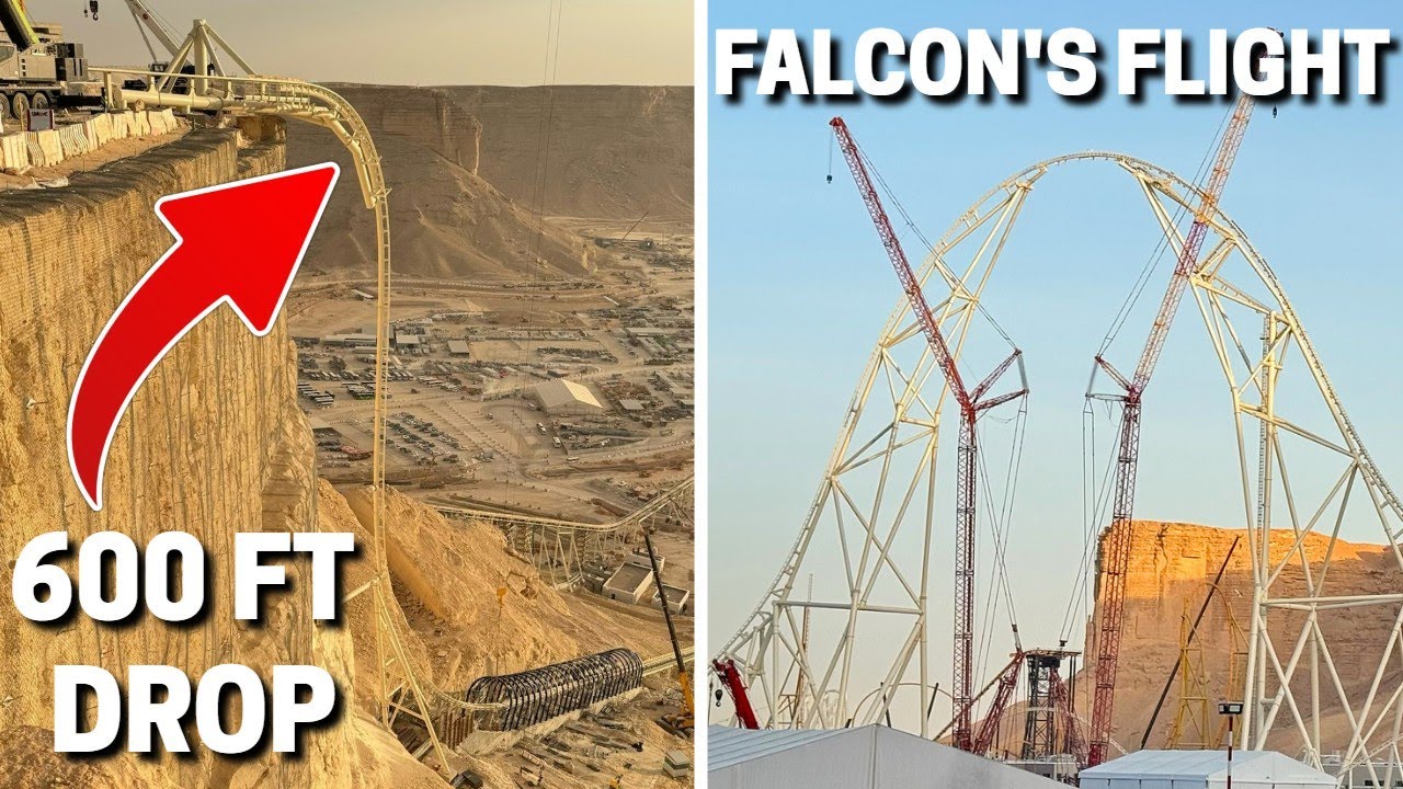 Falcon's Flight: The World's Tallest, Fastest, and Longest Roller ...