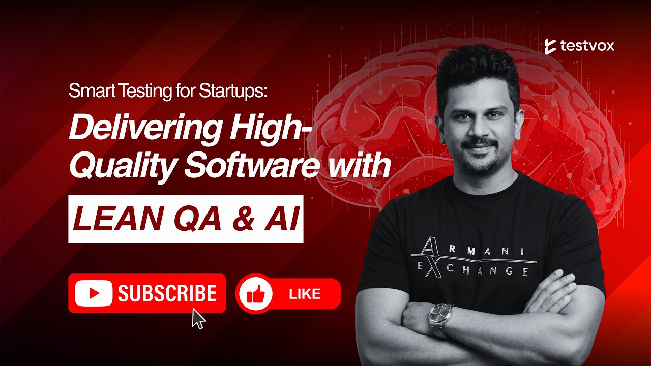 Smart Testing for Startups | Lean QA & AI for Faster Releases | Webinar
