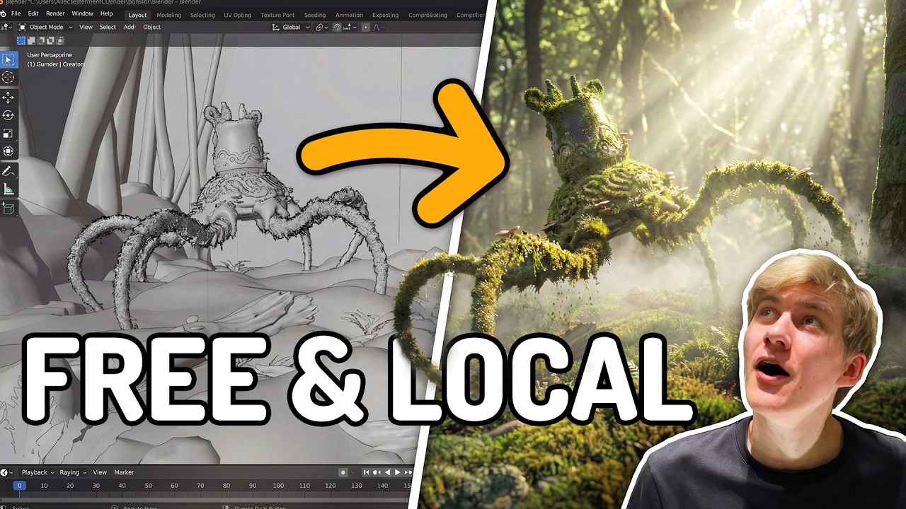 We Built an AI Render Engine for FREE