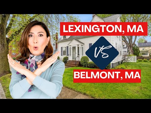 Which Town is better in Massachusetts: LEXINGTON VS BELMONT
