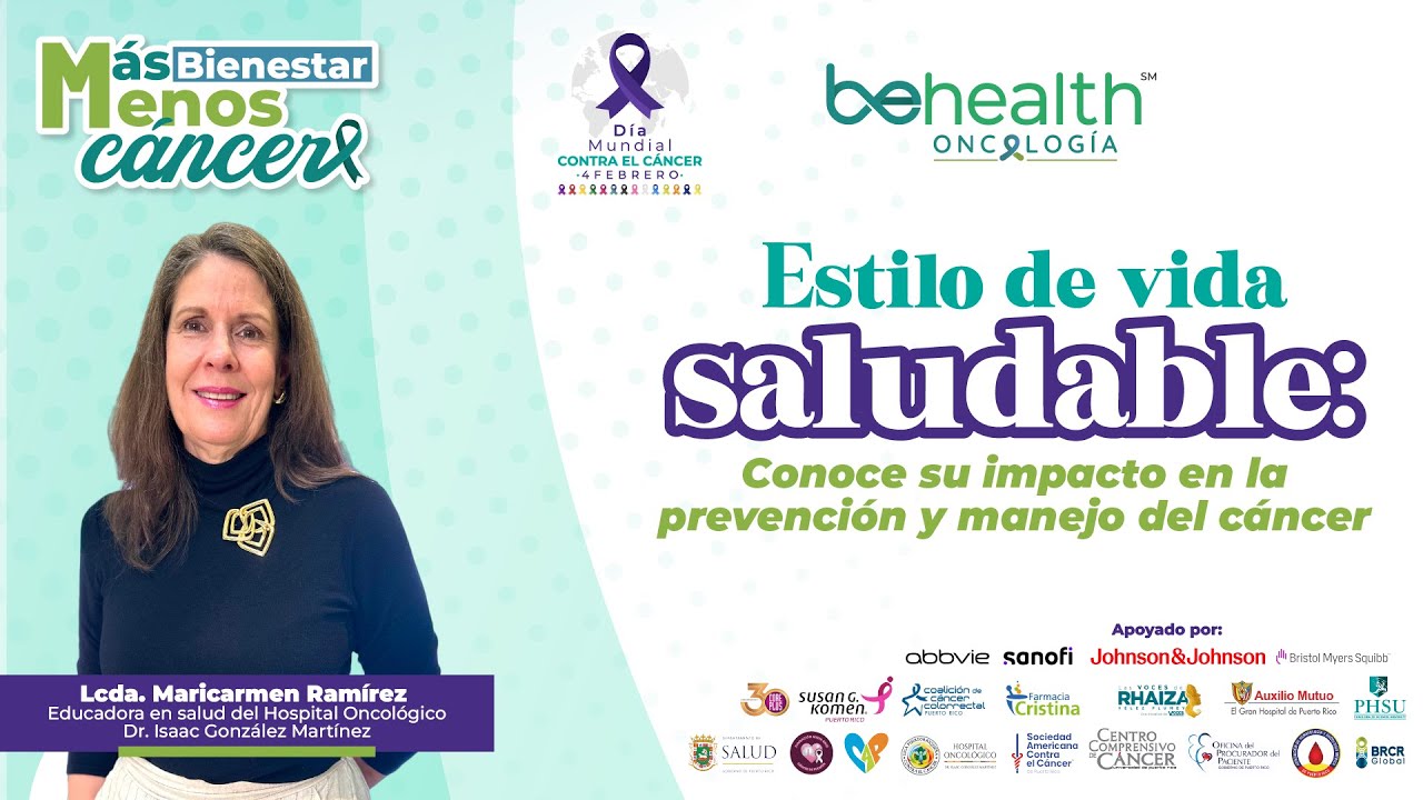 Estilo de vida saludable: Conoce su impacto en la prevención y manejo del cáncer