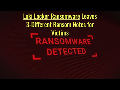 Loki Locker Ransomware Removal Report