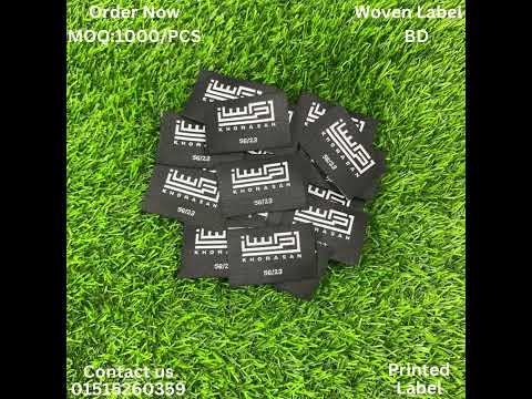 Custom Woven Labels for Clothing | Woven Label | Paper Tag Design | Manufacturing & Printing Guide.