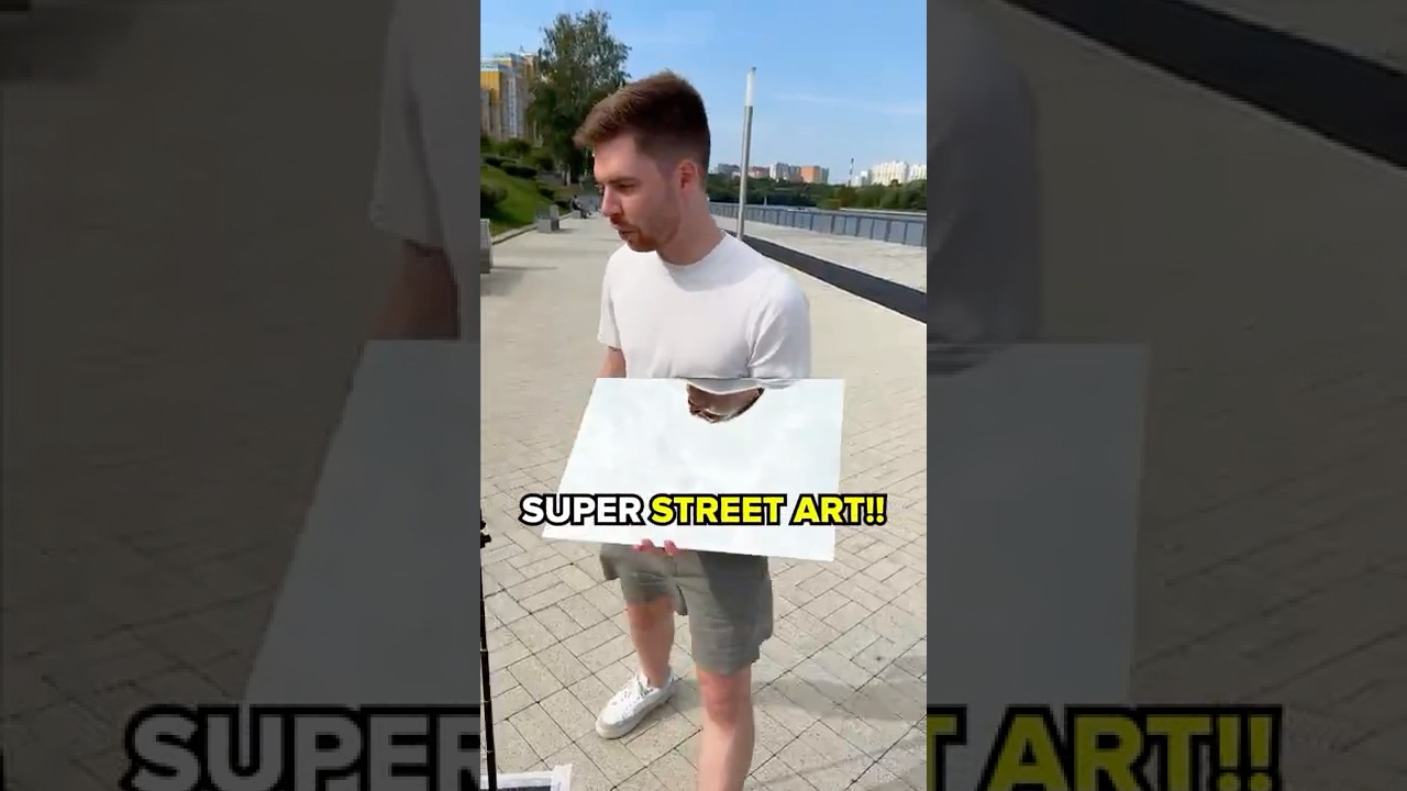 Super Street Art for 20 Dollars 🤯