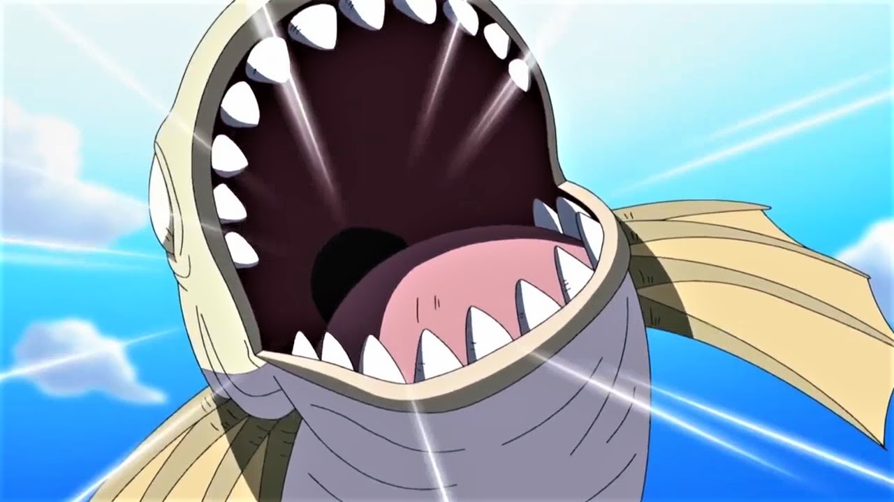 Monster fish eats person (OP E410)