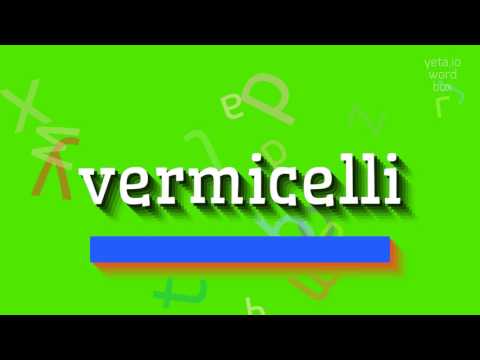 How to say "vermicelli"! (High Quality Voices)
