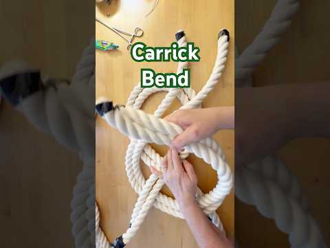 Make a Carrick bend Celtic knot #howto #diy