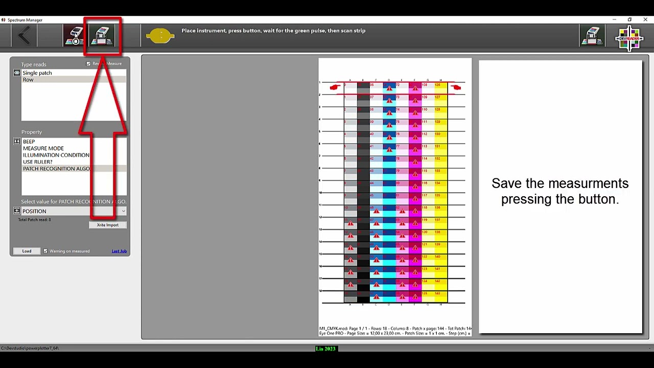 Devstudio RIP create a Linearisation