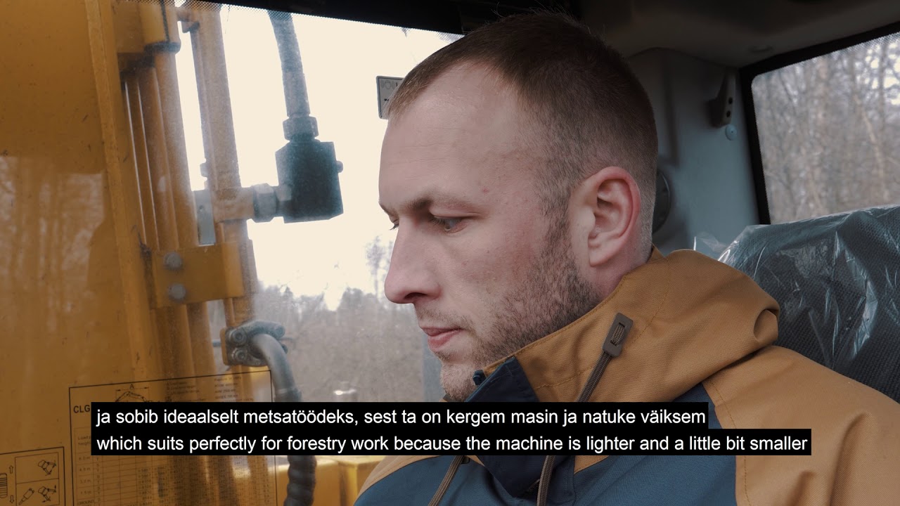 LiuGong 915E working in Estonia