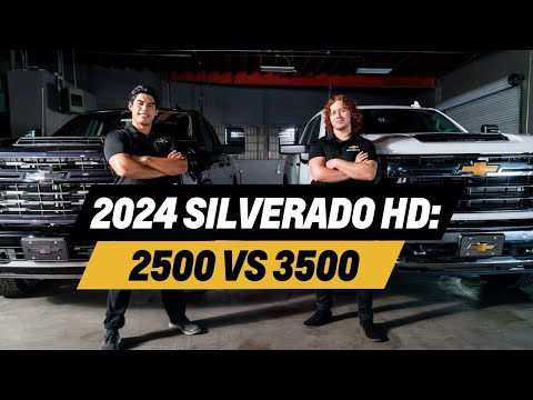 2024 Silverado HD: A Detailed Comparison of the 2500 & 3500