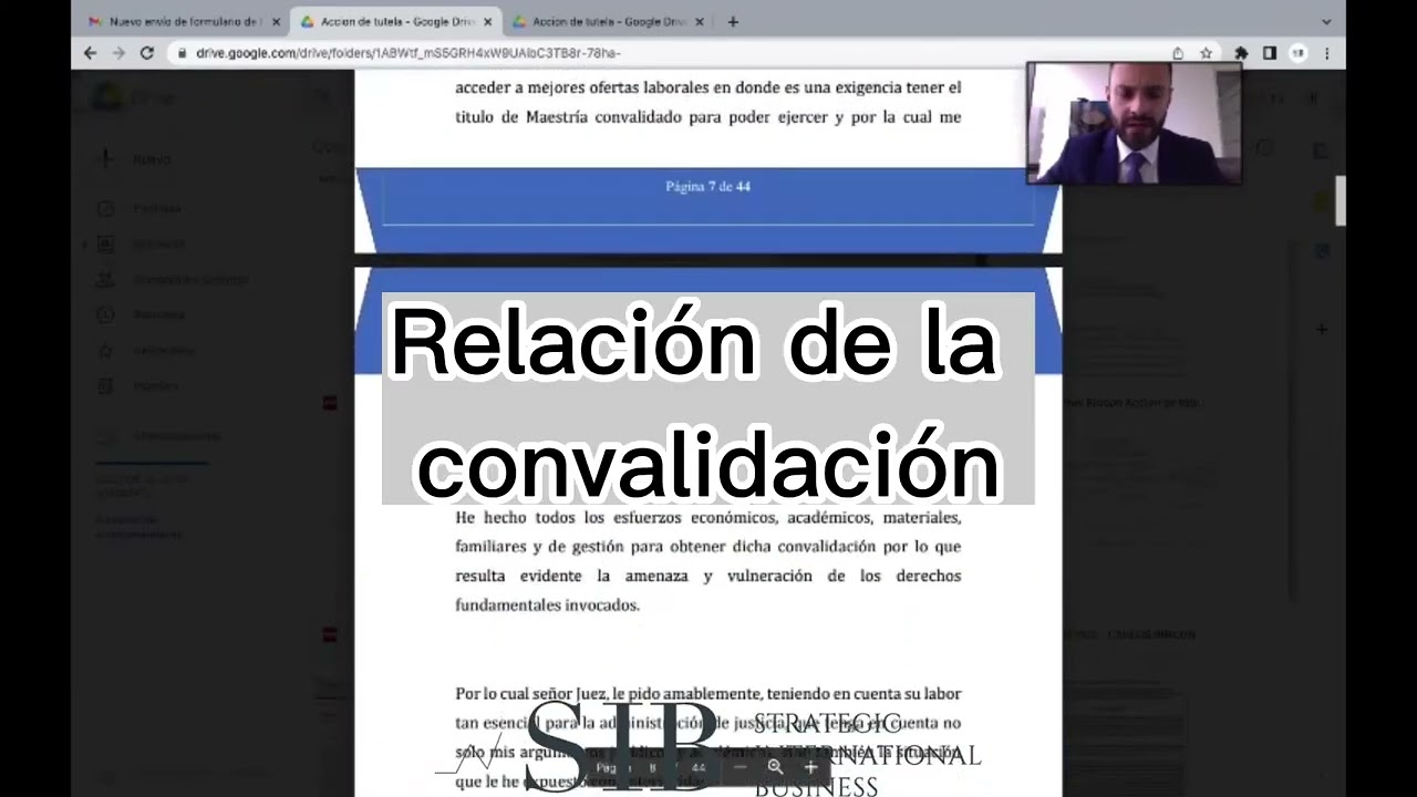 Material Convalidaciones
