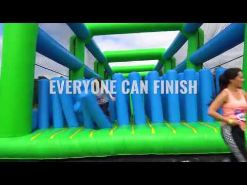 Europe's largest inflatable run - with 60m water slide - is coming to ...