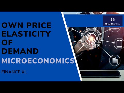 Own Price Elasticity of Demand Microeconomics