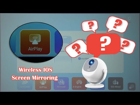 β#FAQ | Gimbal A2 Projector: Wireless IOS Screen Mirroring Demo