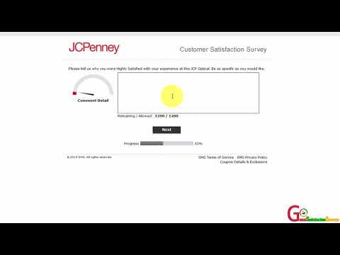 JCPenney Customer Satisfaction Survey