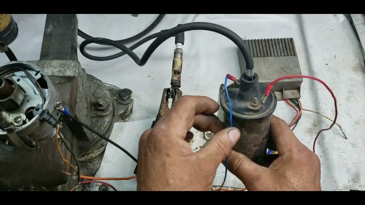 FORD IGNITION MODULE HOW TO CONNECT AND CHECK IT WITH ITS DIAGRAM.